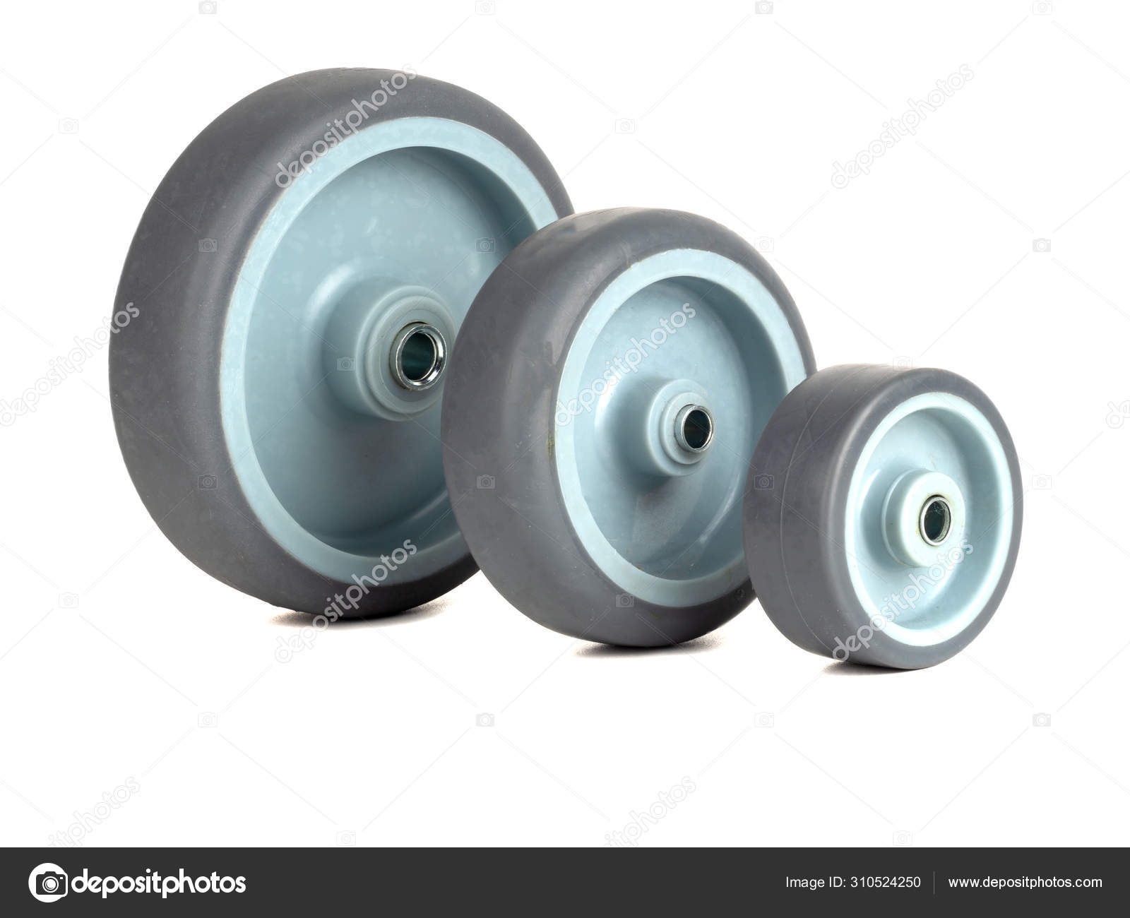 Wheels made of polyamide and gray rubber Stock Photo by ©gereti@yahoo ...