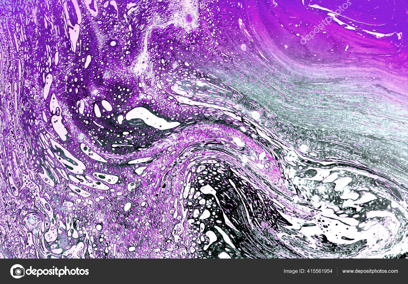 Colorful Marble Background Paint Splashes Texture — Stock Photo ...