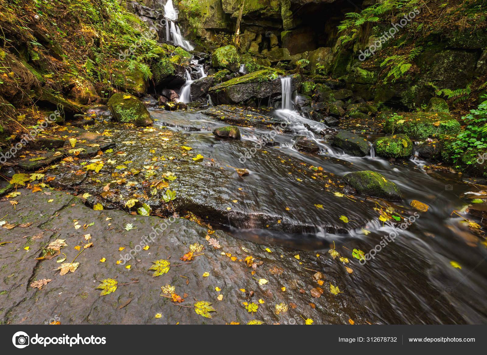 Kazu Grava Waterfalls Priekuli Latvia Stock Photo by ©valdisskudre ...