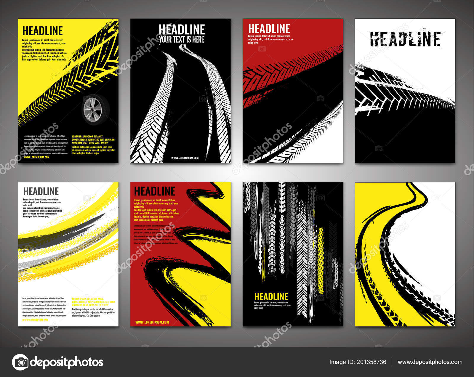 Vertical tire banners Stock Vector Image by ©annyart #201358736