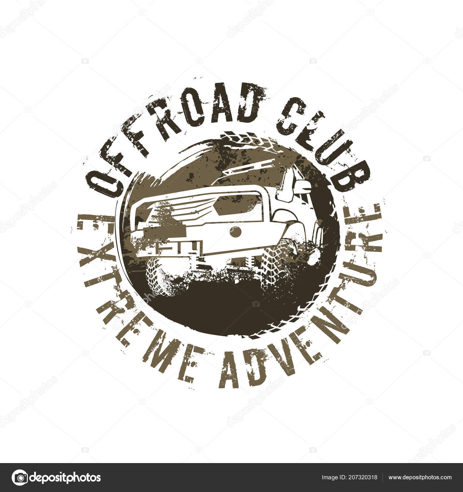 Off-road Club logo. Stock Vector Image by ©annyart #207320318