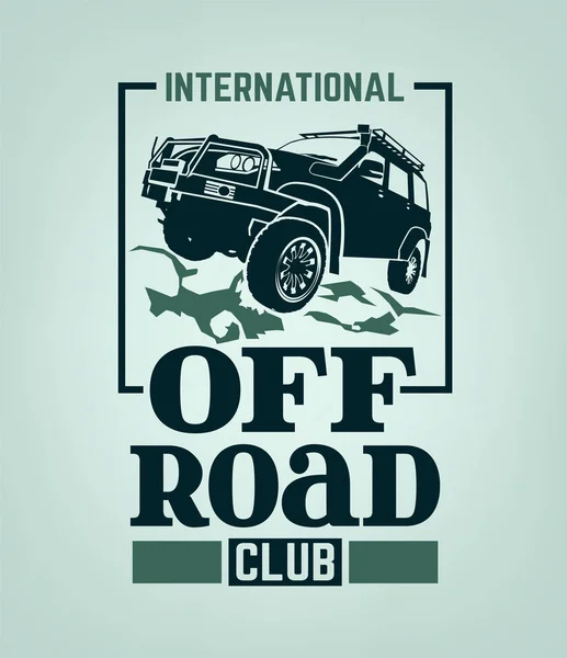 Off Road Club Logos Stock Vector Image by ©annyart #205362166