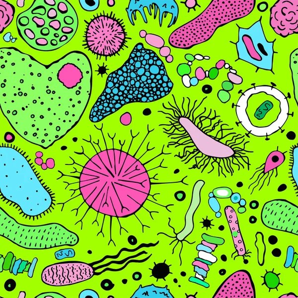 Microbiology Seamless Pattern Stock Vector Image by ©annyart #218732820