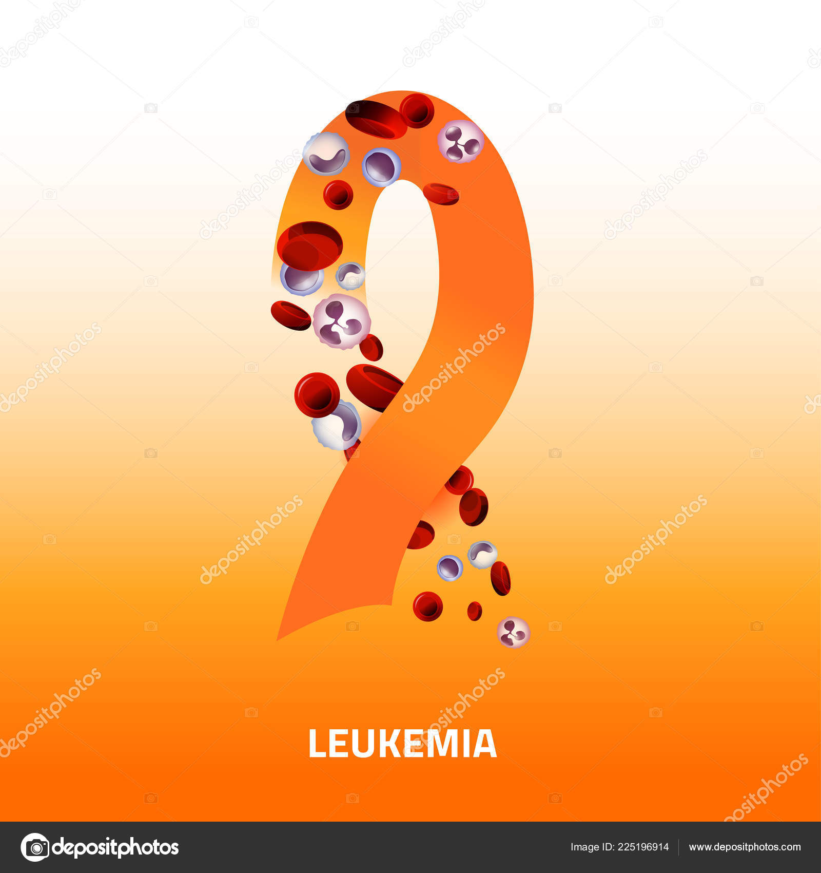Leukemia vector icon Stock Vector by ©annyart 225196914