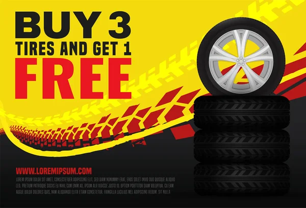 Tire tread marks infographic Stock Vector Image by ©annyart #224429388