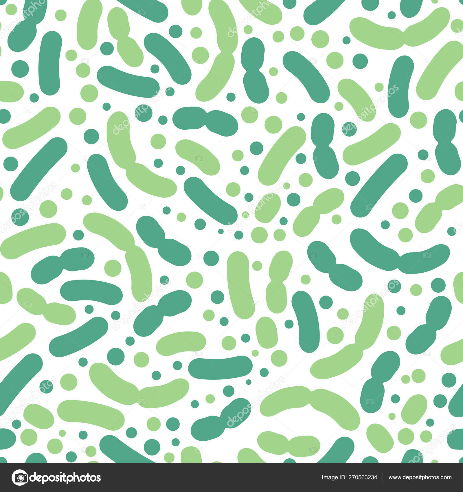 Probiotics and prebiotics seamless pattern Stock Vector by ©annyart ...