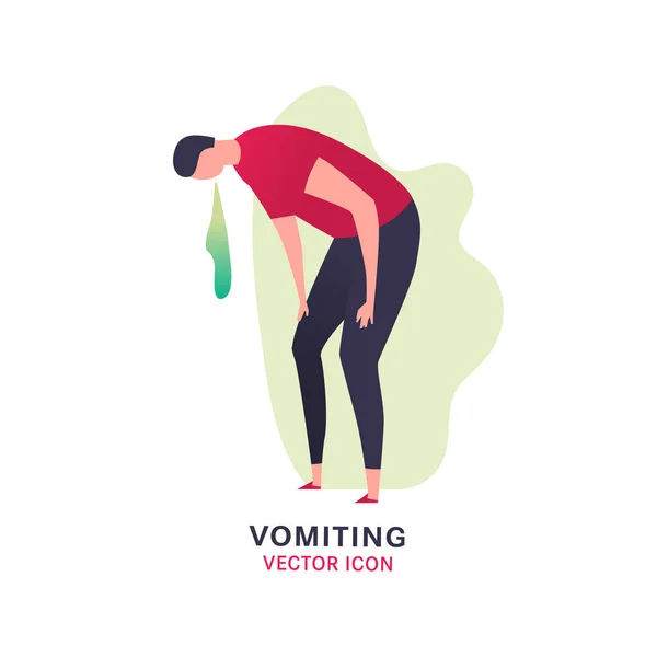 Vomiting silhouette Vector Art Stock Images | Depositphotos