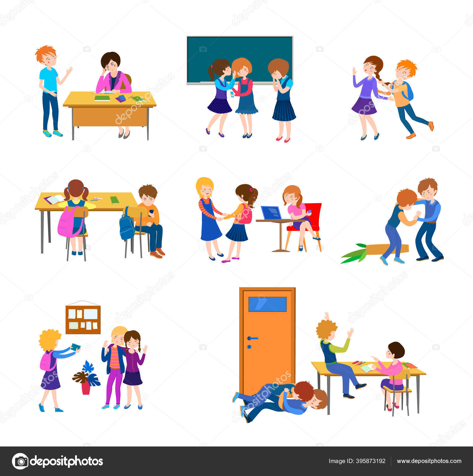 School Behavior Clipart