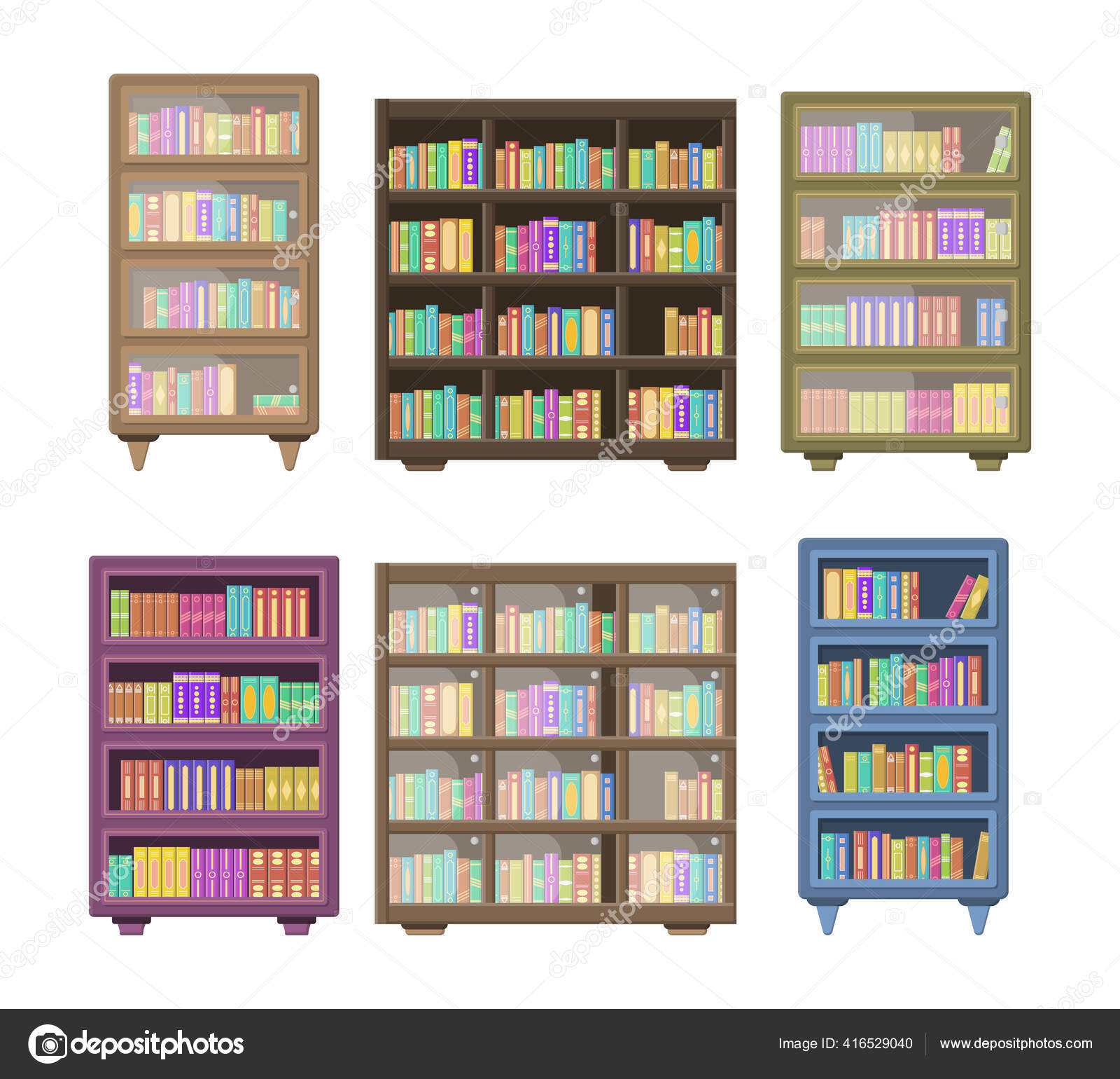 Large library book. Stock Vector Image by ©polyashenkohelena.gmail.com ...