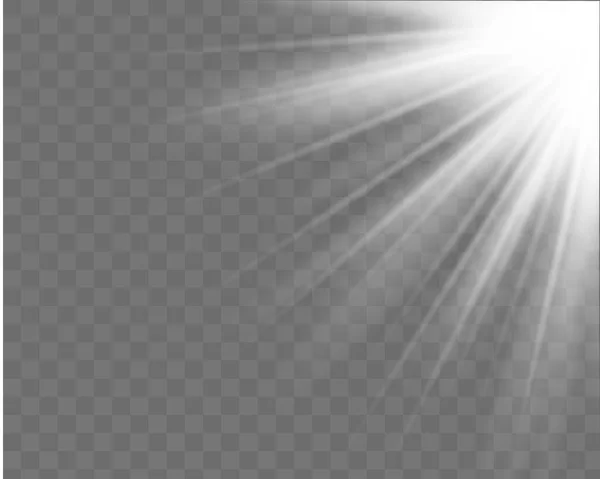 Horizontal white rays. Stock Vector by ©polyashenkohelena.gmail.com ...