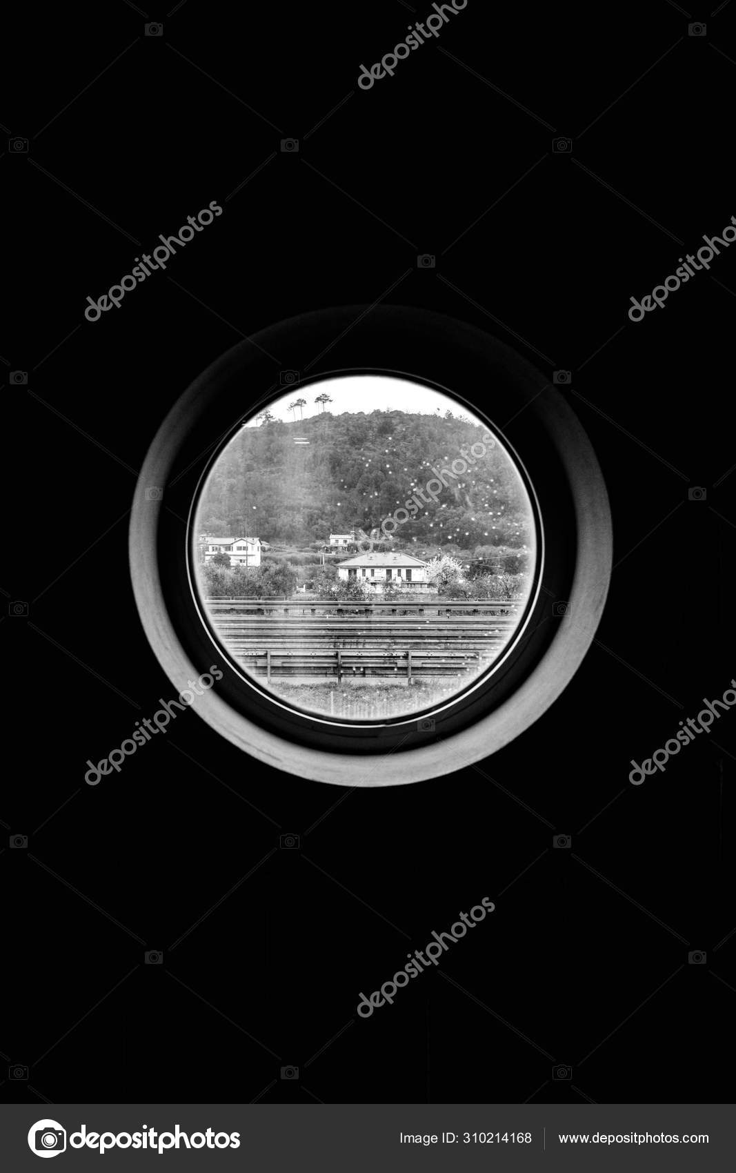 Little Circle Windows View Highway Stock Photo by ©FernandoPrivitera ...