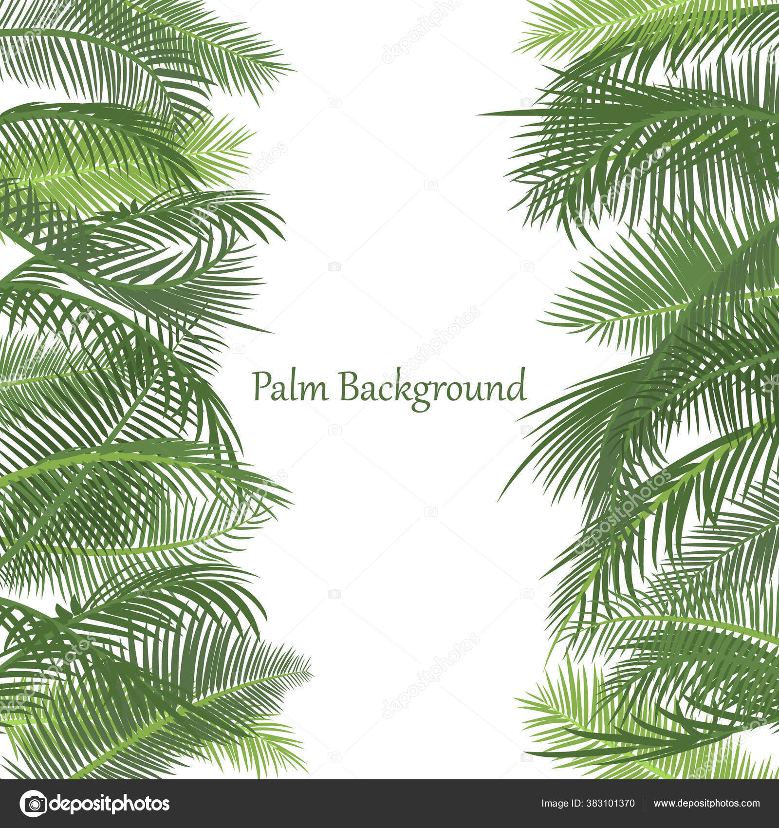 Palm Tree Template