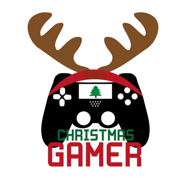 Merry christmas gamer Vector Art Stock Images | Depositphotos