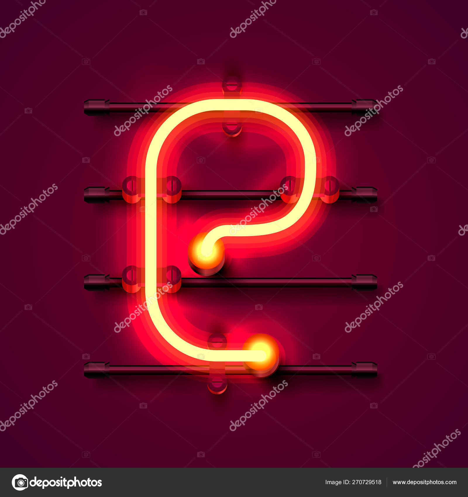 Neon font letter e, art design signboard. Stock Vector Image by ©hobbit ...
