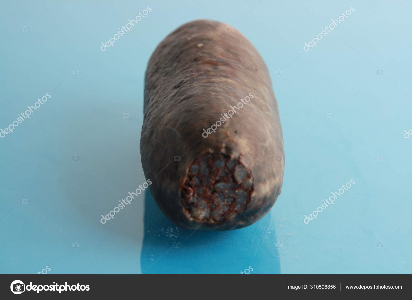 Morcilla Sausage Based Coagulated Cooked Blood — Stock Photo © Robcarfo ...