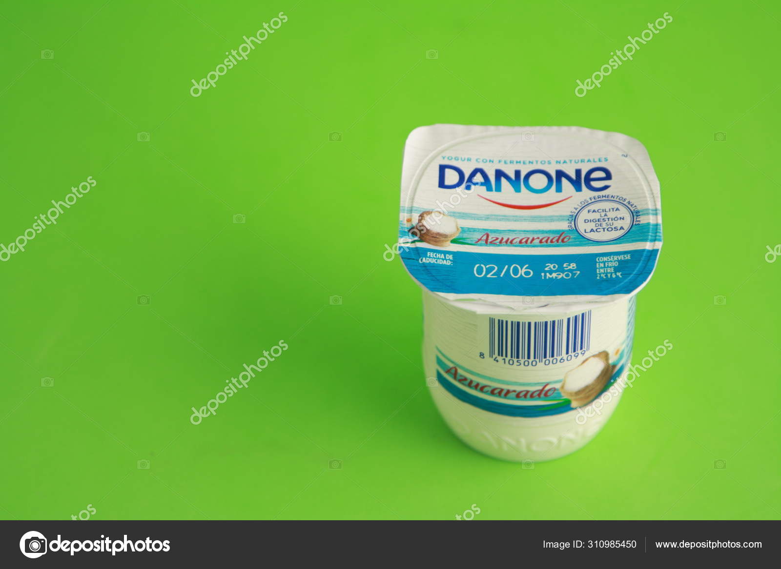 Saragossa Spain June 2019 Danone Brand Sugary Yogurt — Stock Editorial Photo © Robcarfo #310985450