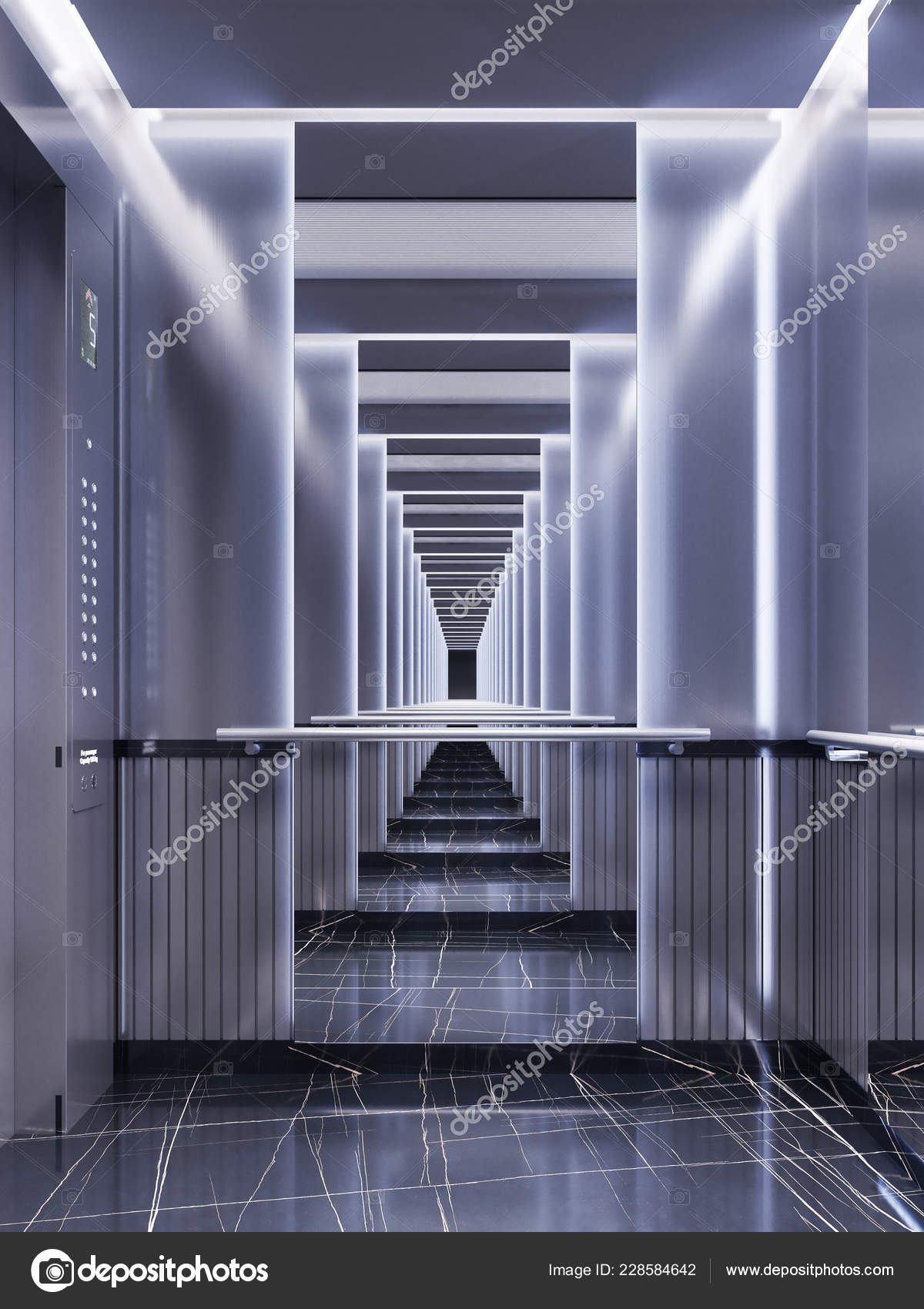 Modern Elevator Interior Design