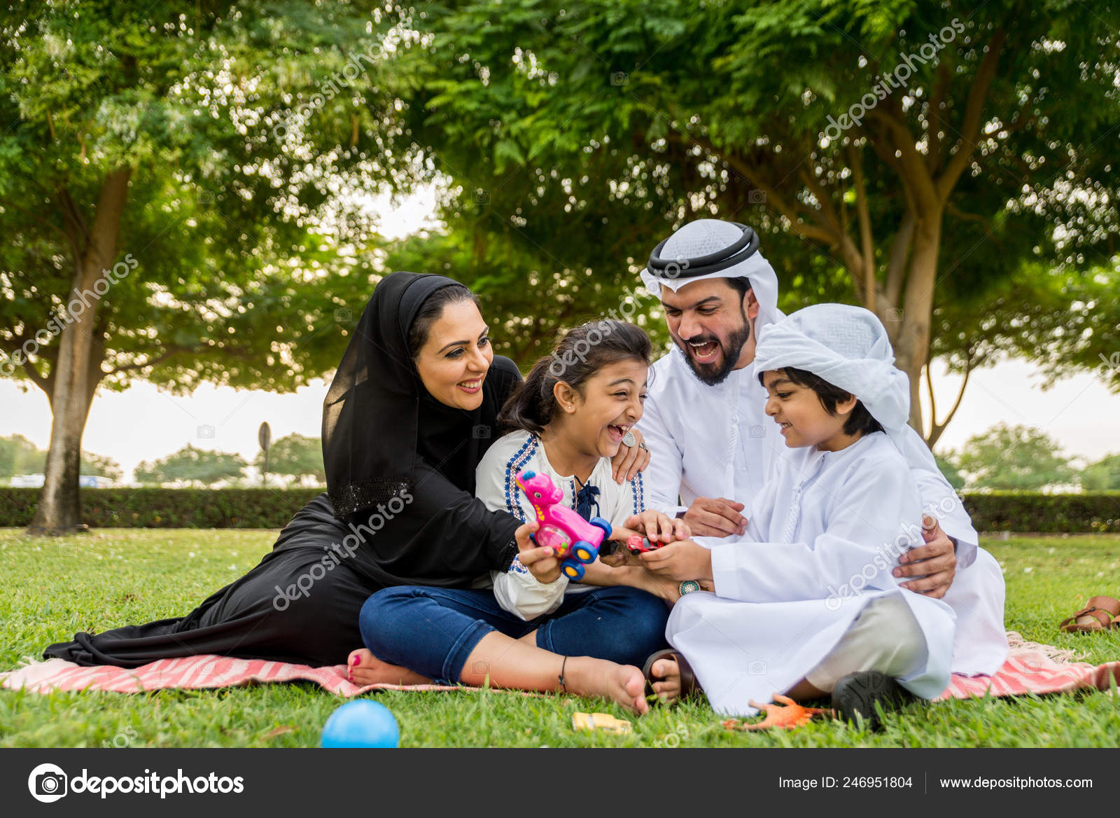 Middle Eastern Family