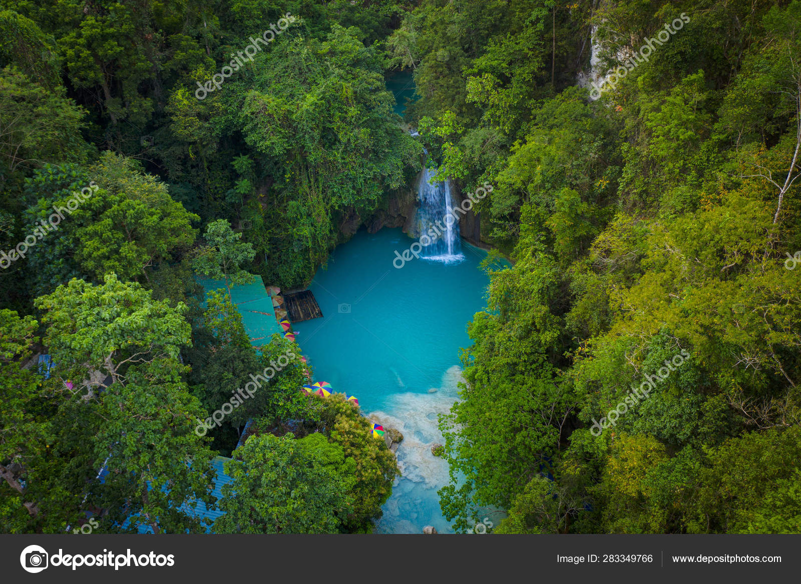 Kawasan Falls em Cebu, Filipinas fotos, imagens de © oneinchpunch ...