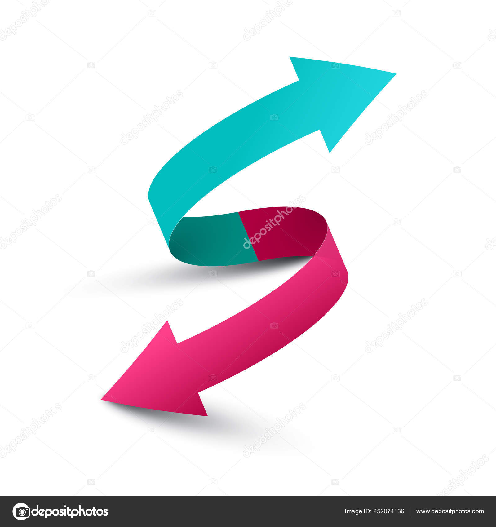 Double Down Arrow Image