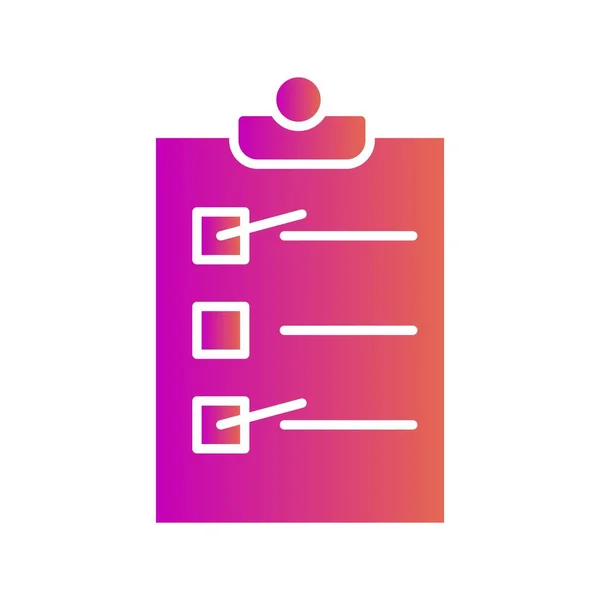 Check List Icon Isolated Abstract Background Stock Vector by ©Vectorvalley 320083478