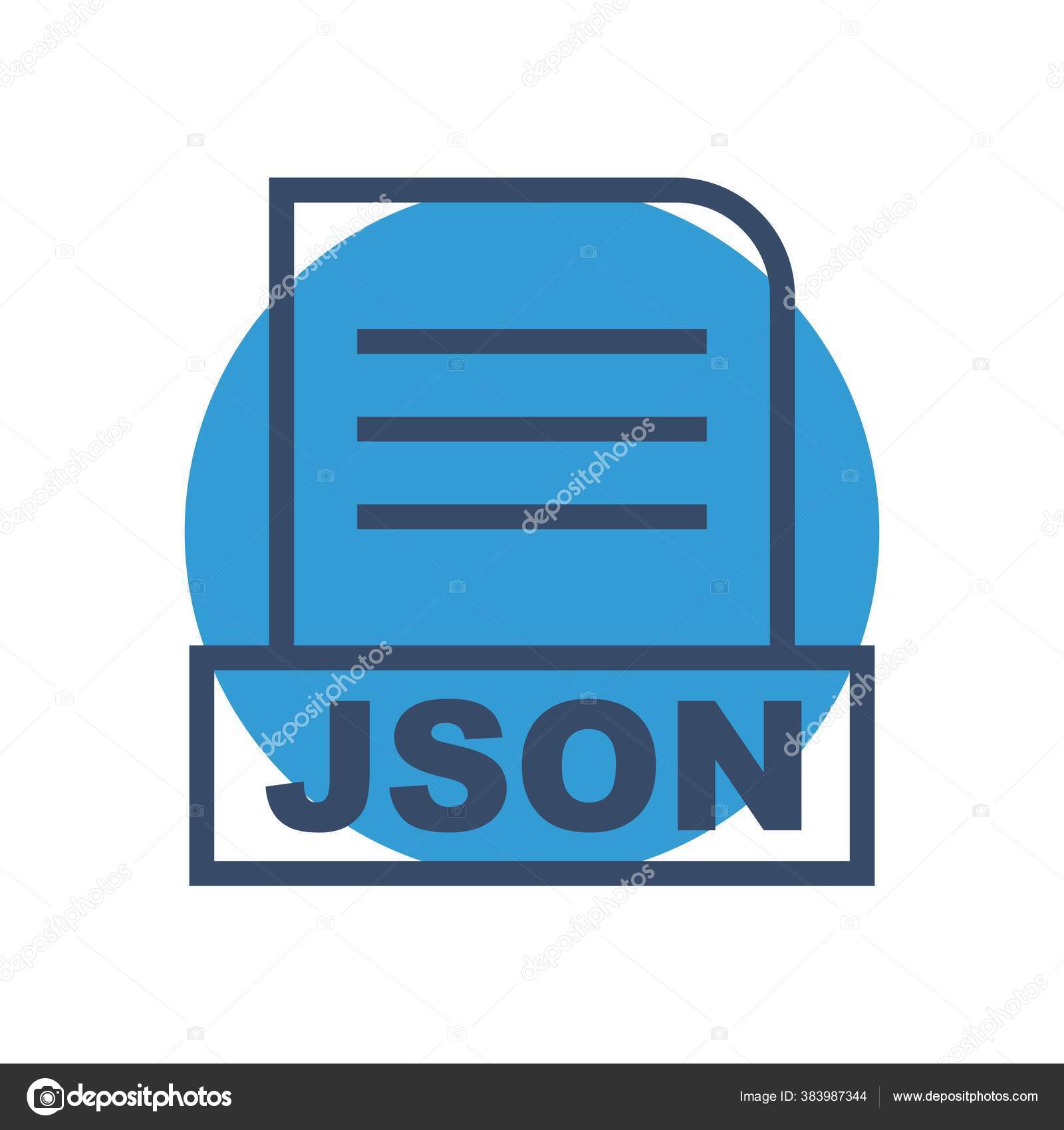 Json File Isolated Abstract Background — Stock Photo © Vectorvalley ...