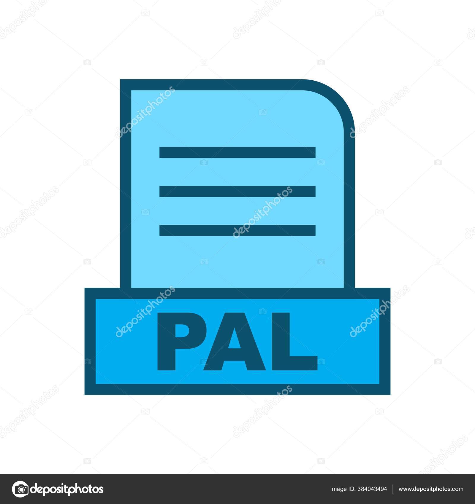 Pal File Isolated Abstract Background — Stock Photo © Vectorvalley ...