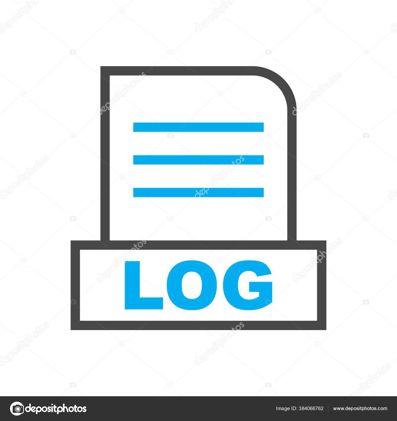 Log File Isolated Abstract Background — Stock Photo © Vectorvalley ...