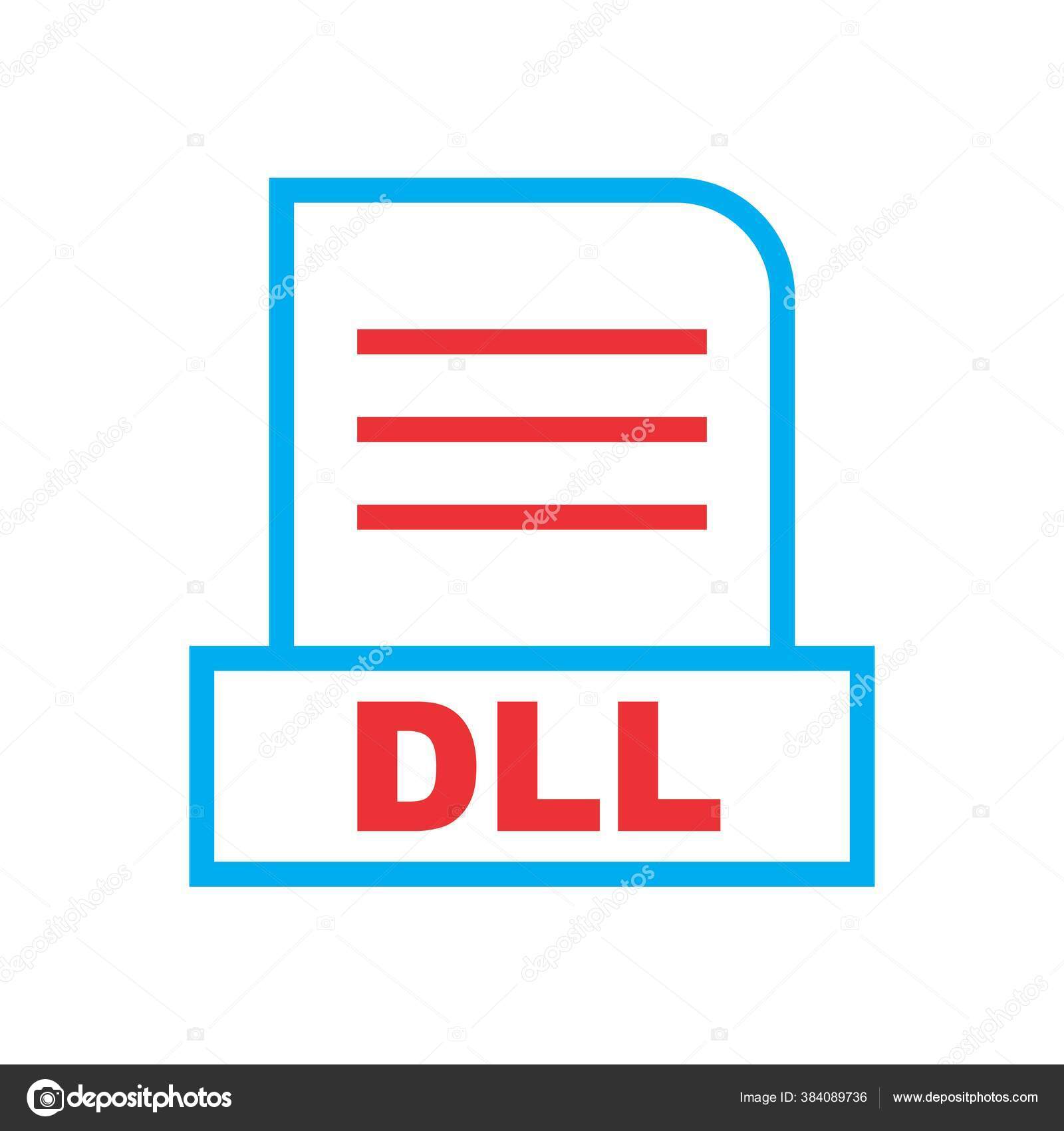 Dll File Isolated Abstract Background — Stock Photo © Vectorvalley ...