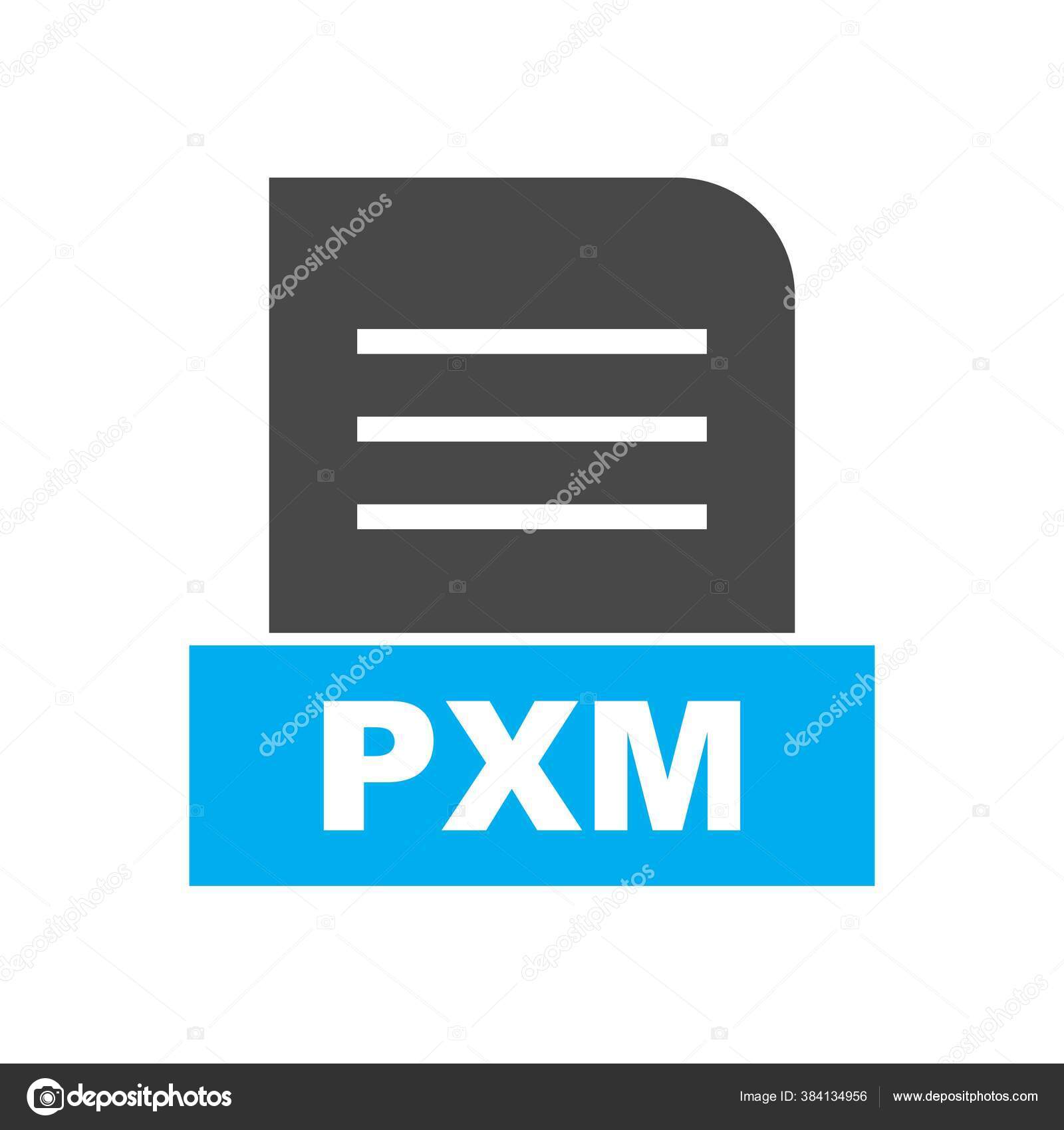 Pxm File Isolated Abstract Background — Stock Photo © Vectorvalley ...