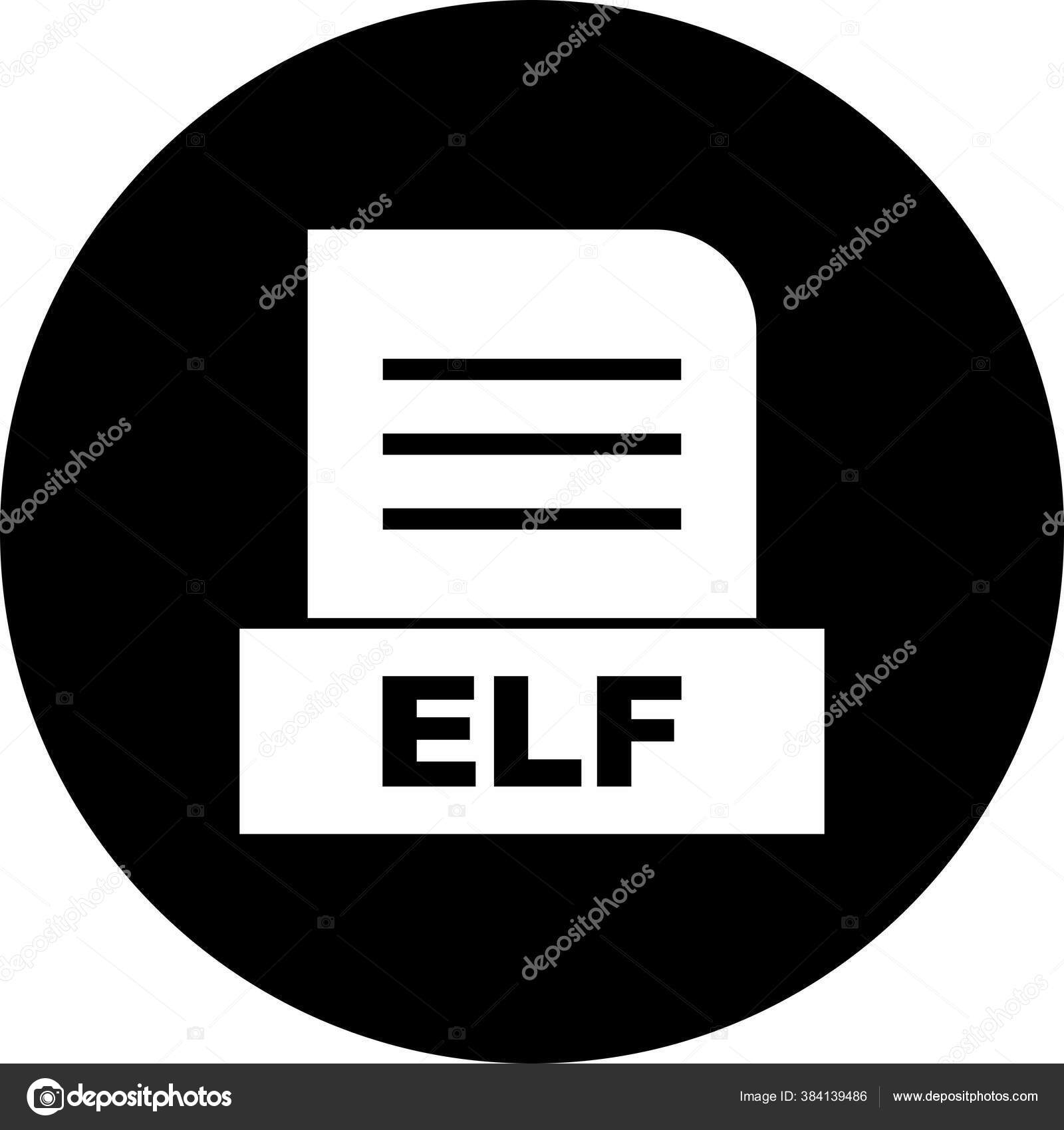 Elf File Isolated Abstract Background — Stock Photo © Vectorvalley ...
