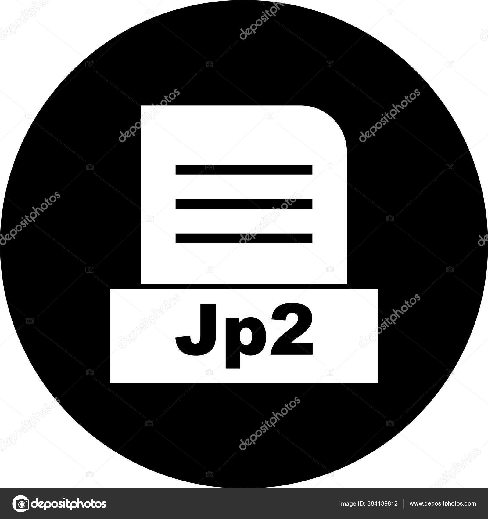 Jp2 File Isolated Abstract Background — Stock Photo © Vectorvalley ...
