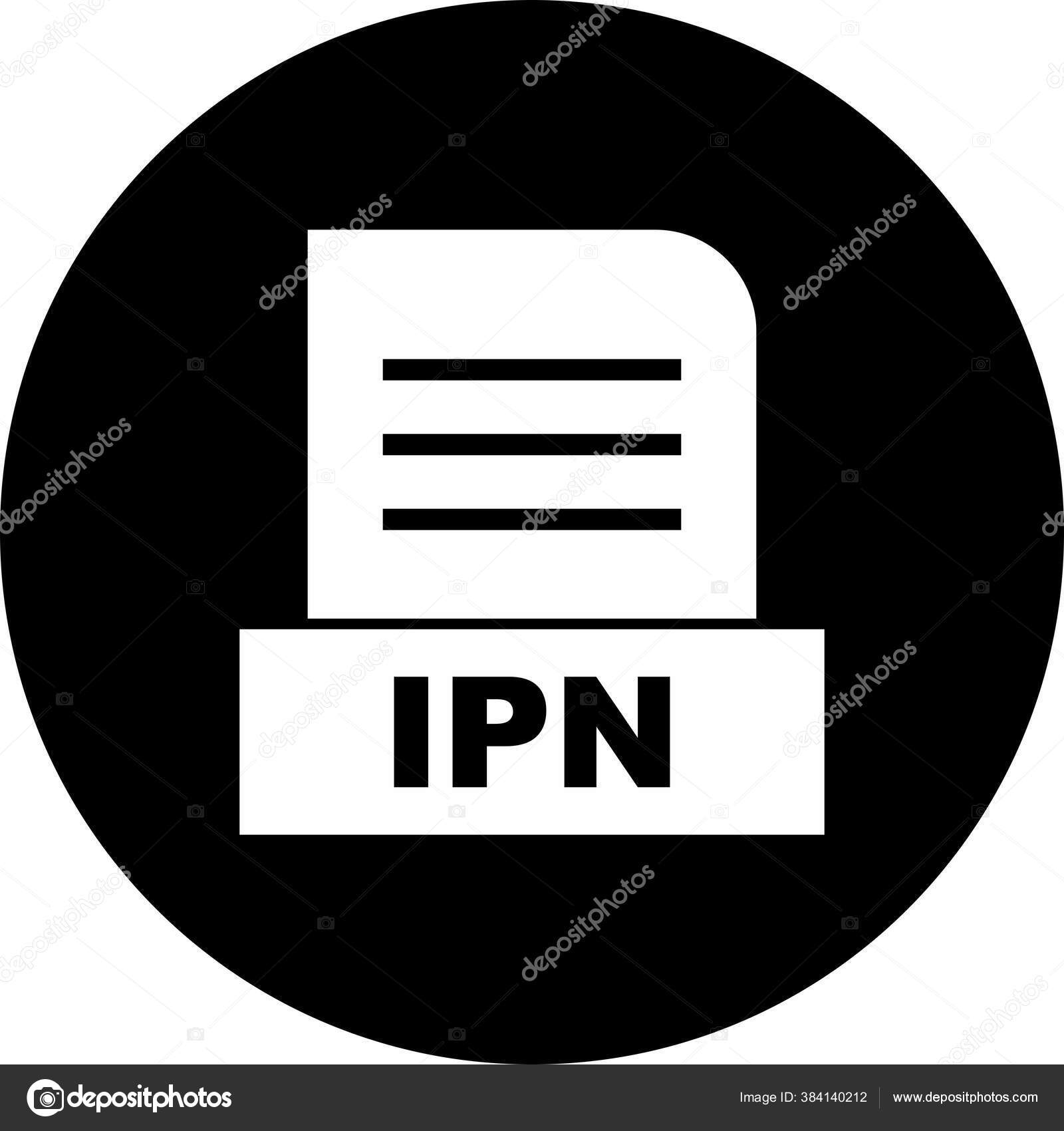 Ipn File Isolated Abstract Background — Stock Photo © Vectorvalley ...