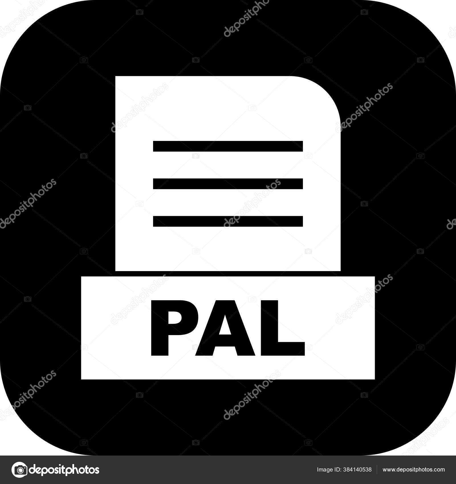 Pal File Isolated Abstract Background — Stock Photo © Vectorvalley ...