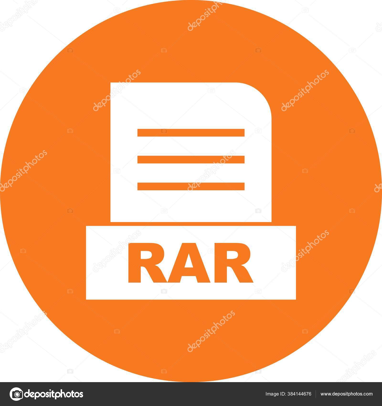 Rar File Isolated Abstract Background — Stock Photo © Vectorvalley ...