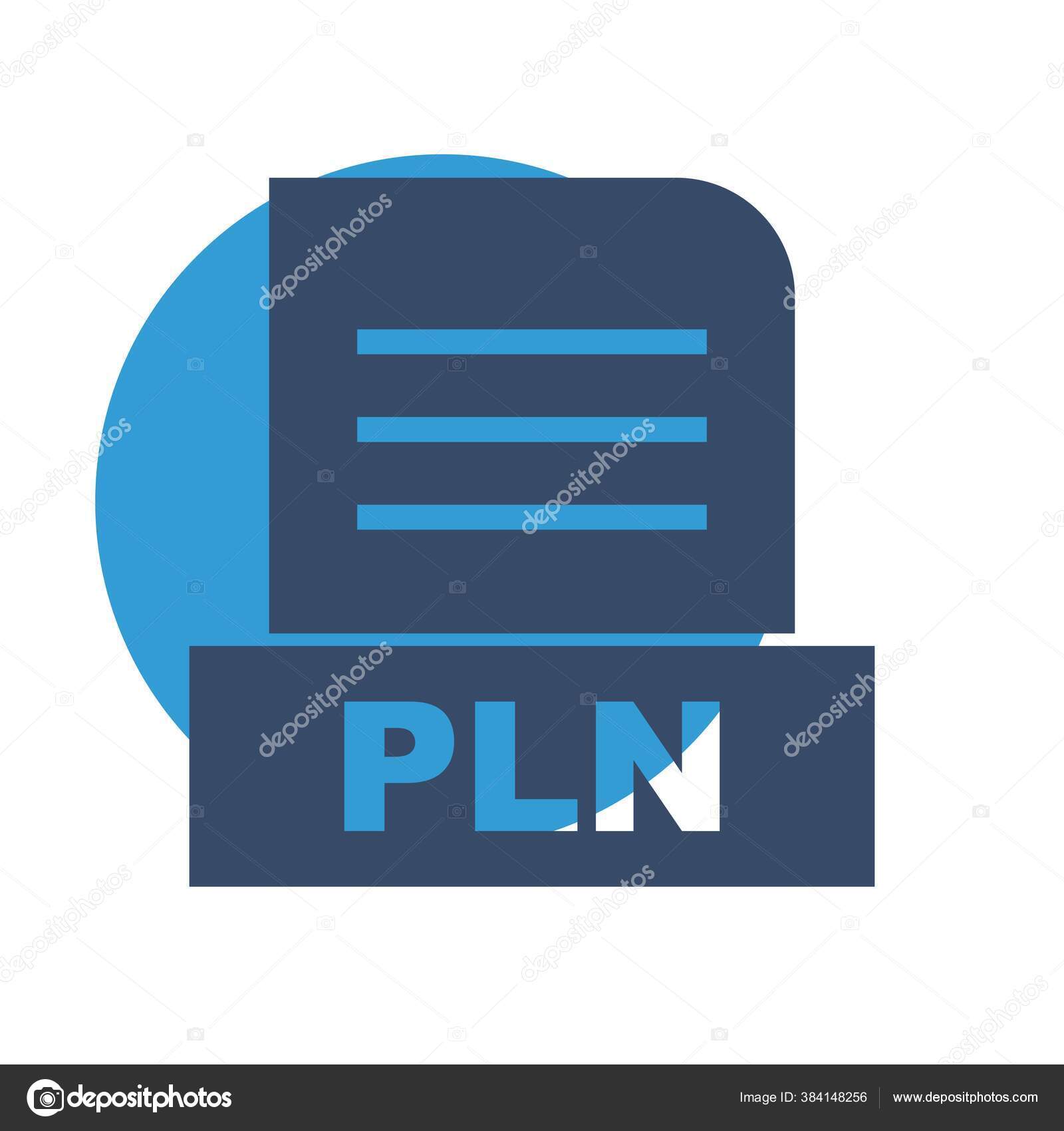 Pln File Isolated Abstract Background — Stock Photo © Vectorvalley ...