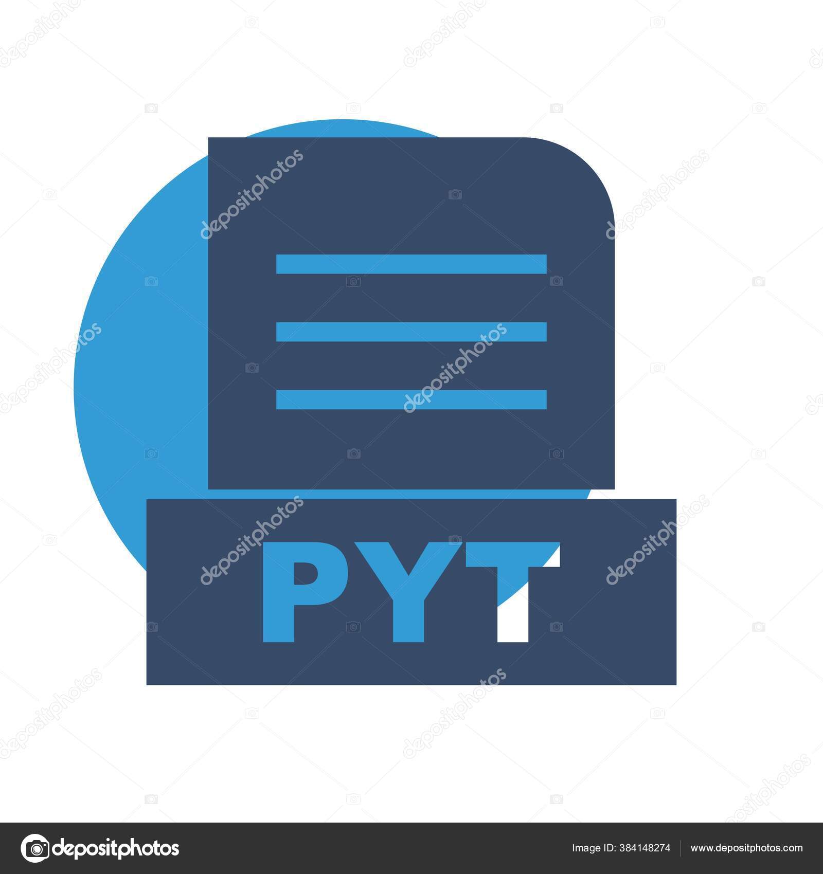Pyt File Isolated Abstract Background — Stock Photo © Vectorvalley ...