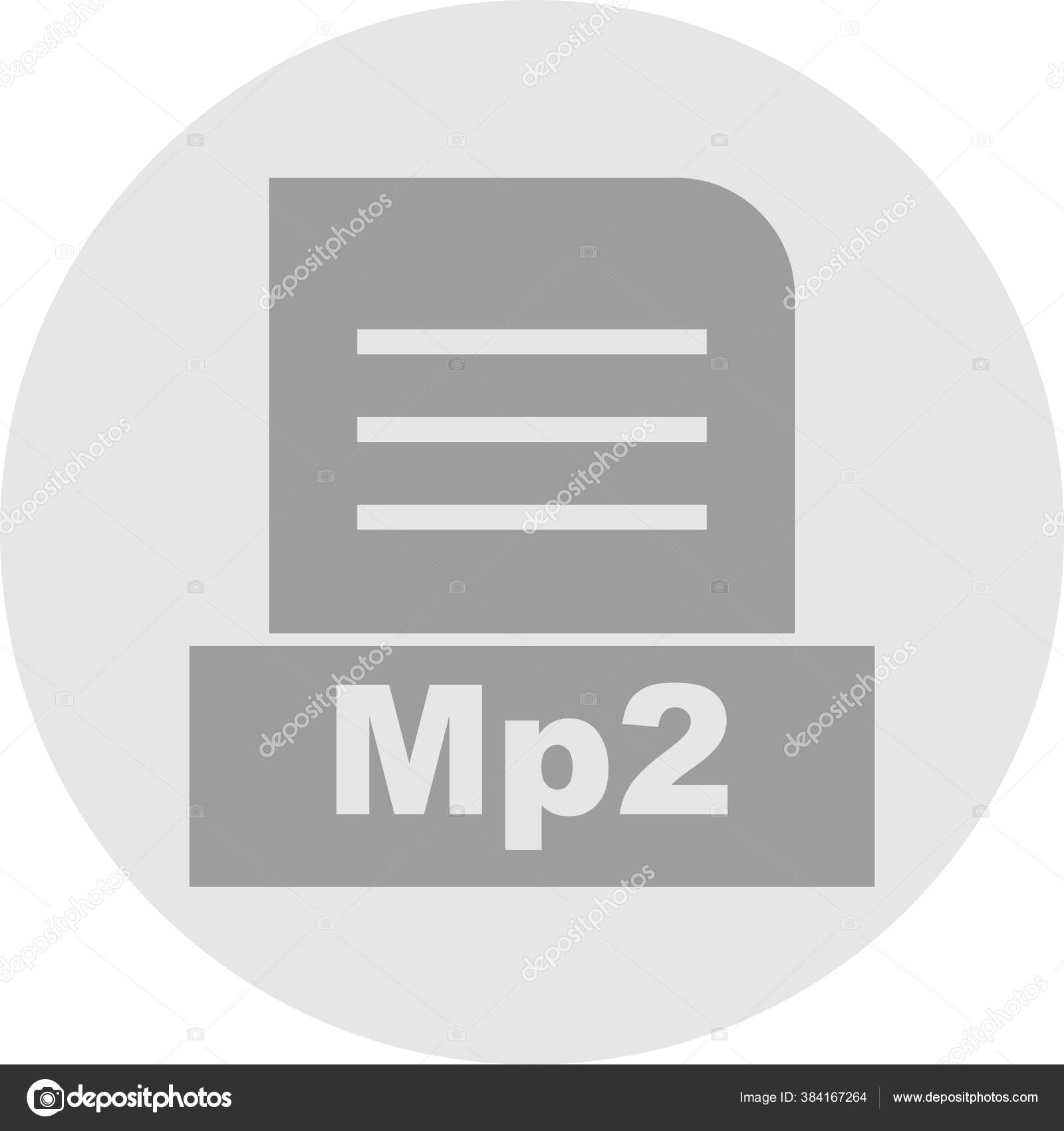 Mp2 File Isolated Abstract Background — Stock Photo © Vectorvalley ...
