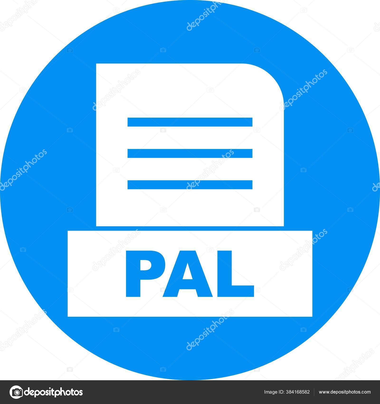 Pal File Isolated Abstract Background — Stock Photo © Vectorvalley ...