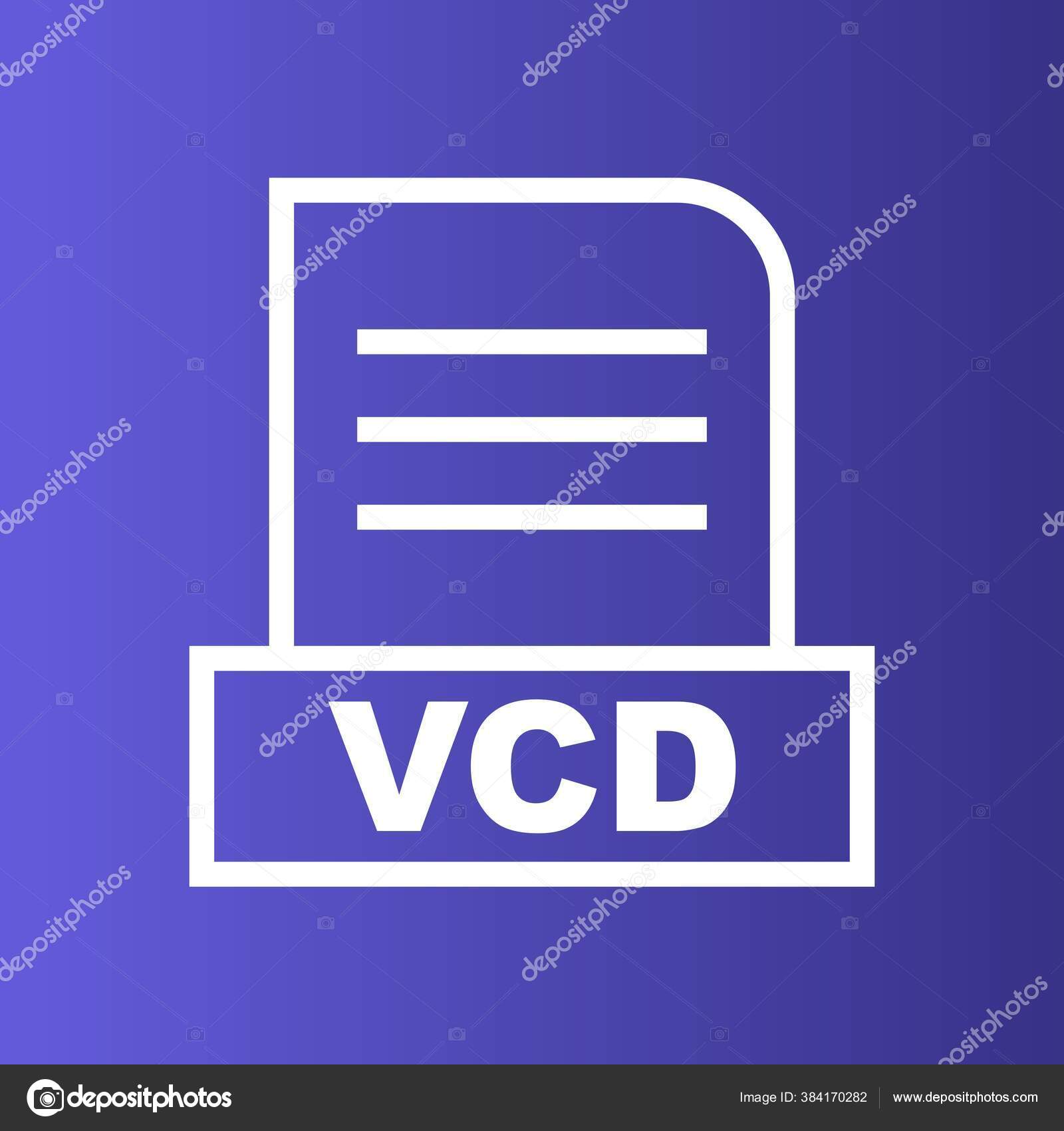 Vcd File Isolated Abstract Background — Stock Photo © Vectorvalley ...