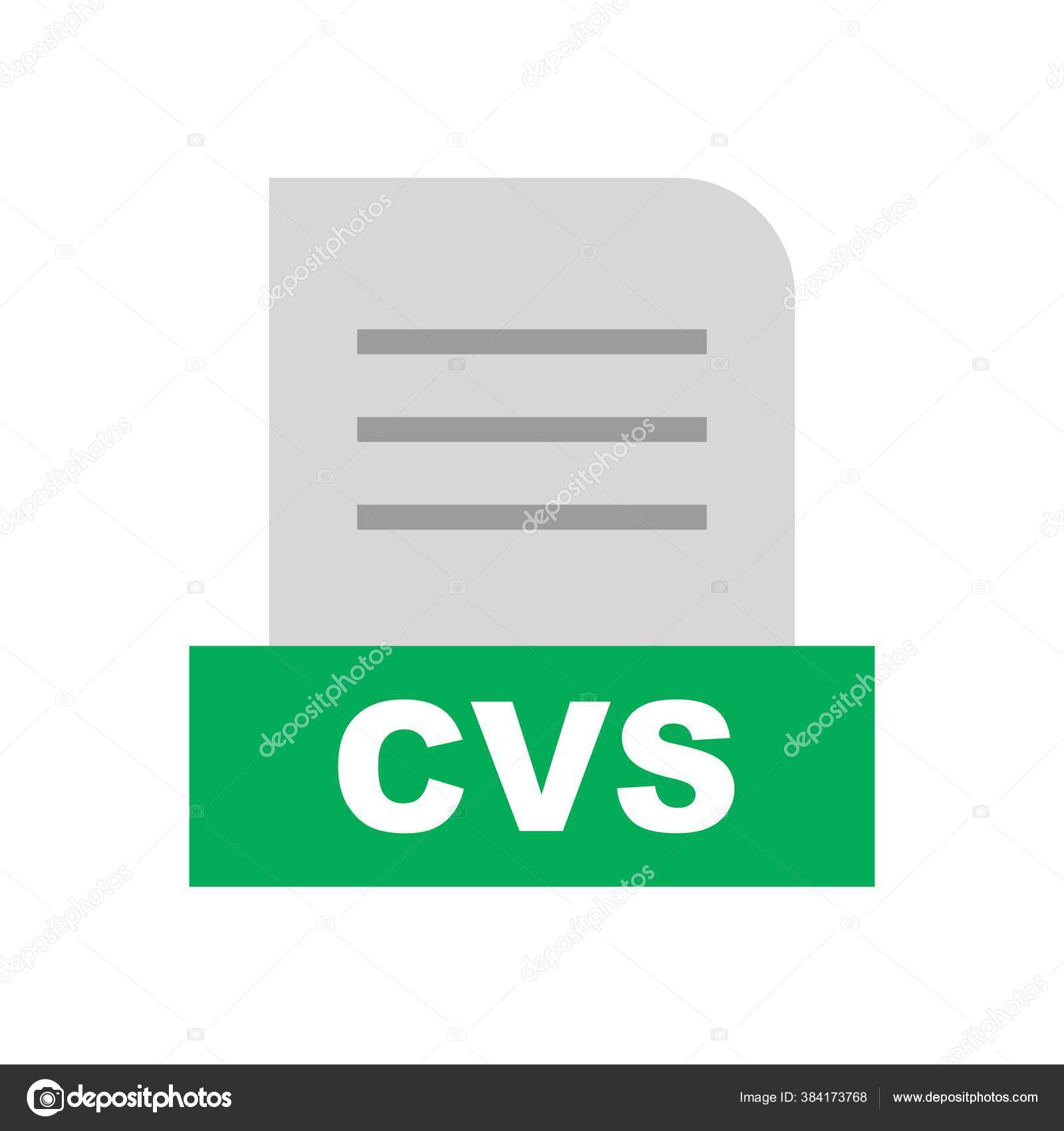 Cvs File Isolated Abstract Background — Stock Photo © Vectorvalley ...