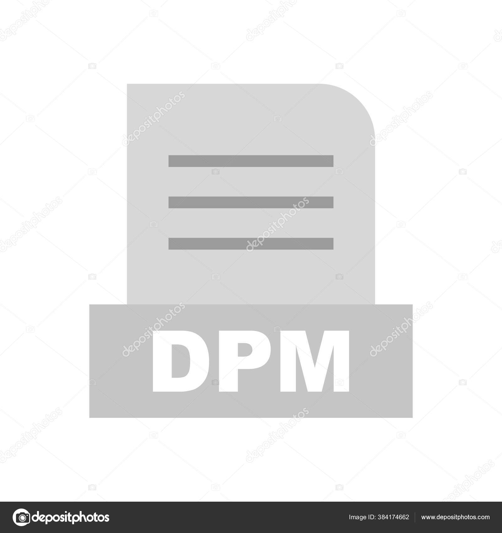 Dpm File Isolated Abstract Background — Stock Photo © Vectorvalley ...