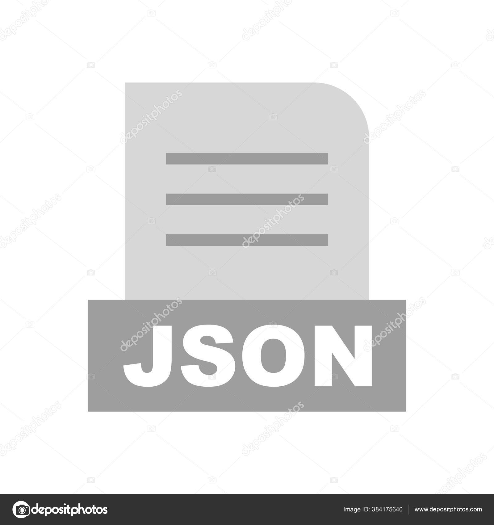 Json File Isolated Abstract Background — Stock Photo © Vectorvalley ...
