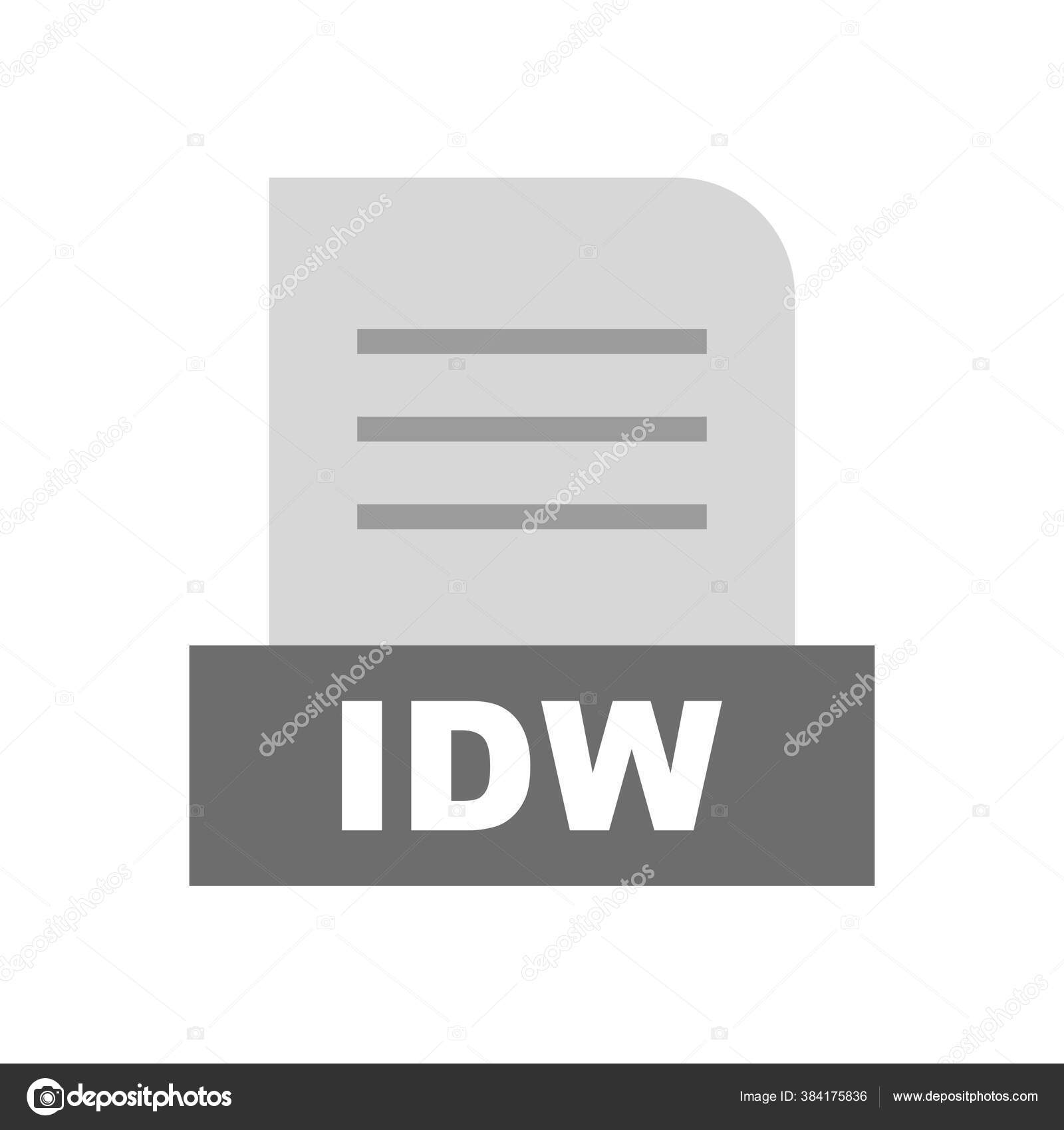 Idw File Isolated Abstract Background — Stock Photo © Vectorvalley ...