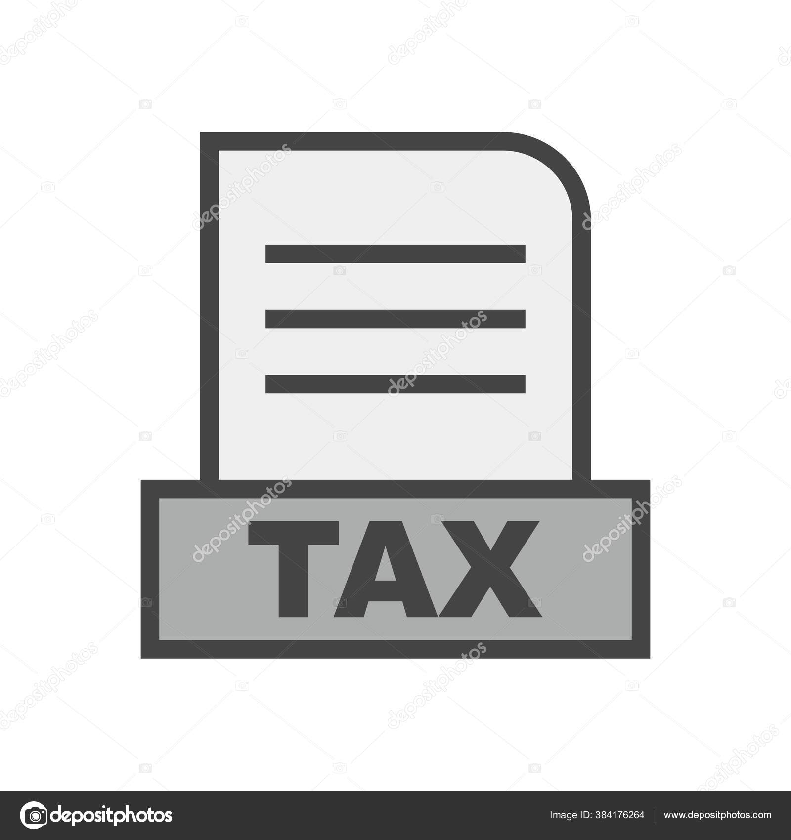 Tax File Isolated Abstract Background — Stock Photo © Vectorvalley ...