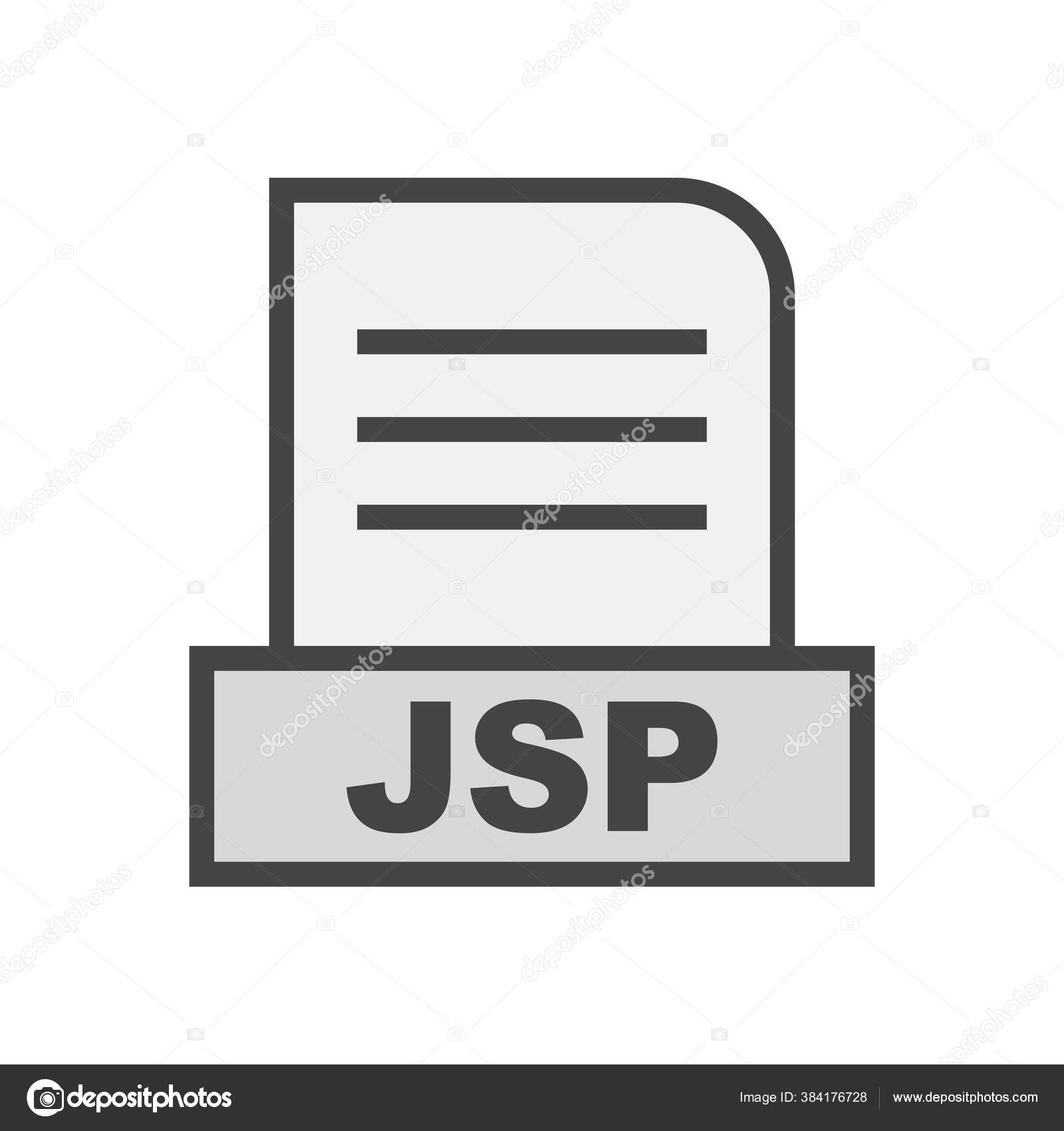 Jsp File Isolated Abstract Background — Stock Photo © Vectorvalley ...