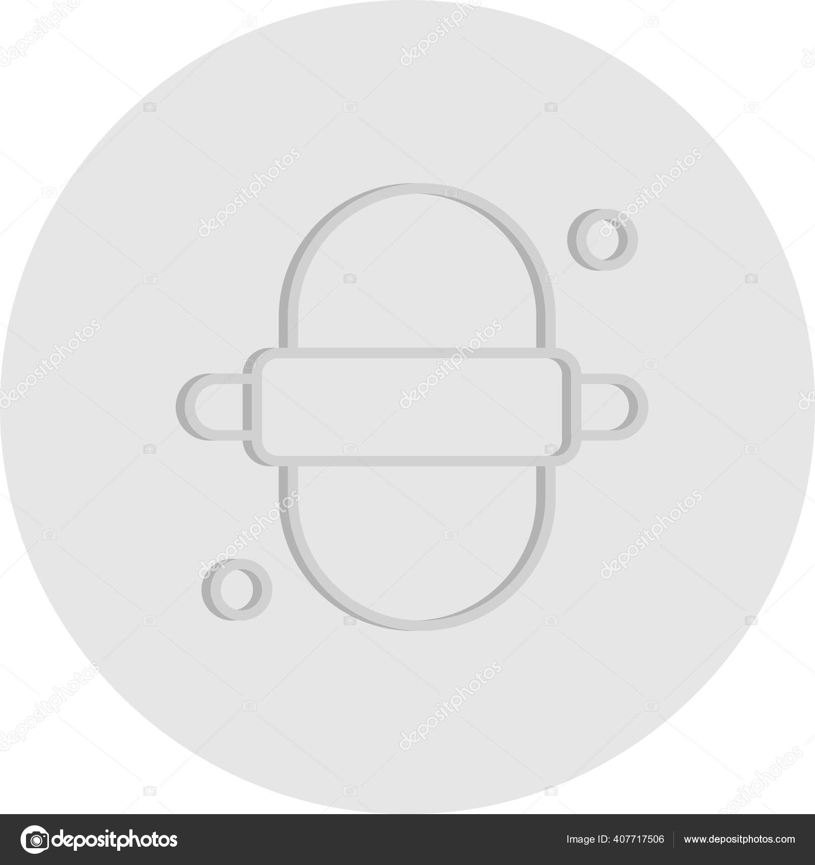 Vector Roti Icon Illustration Stock Vector by ©Vectorvalley 407717506