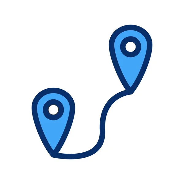 Icono Ruta Vectorial Símbolo Vector de stock #410684552 de ©Vectorvalley