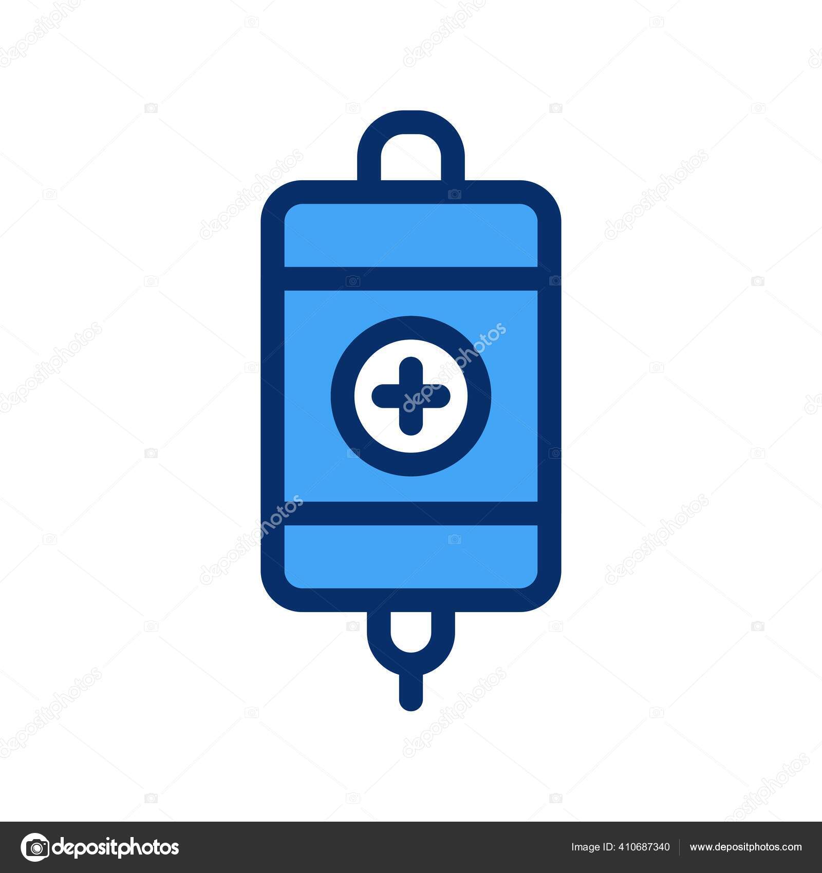 Vector Infuse Icon Symbol Stock Vector Image by ©Vectorvalley #410687340