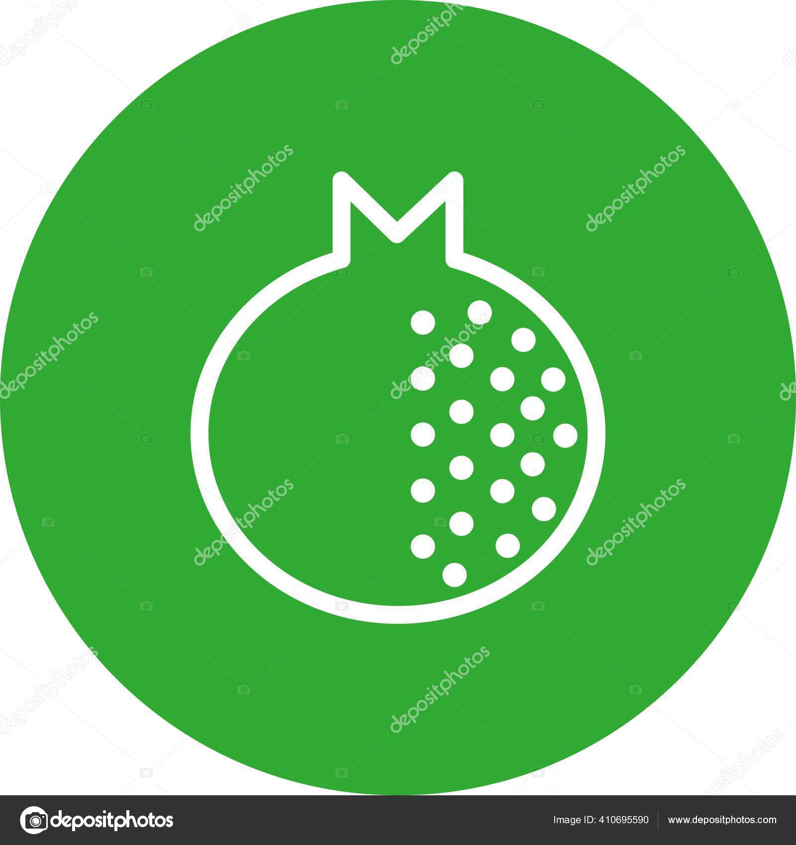 Vector Fruta Símbolo Ilustración Vector de stock por ©Vectorvalley ...